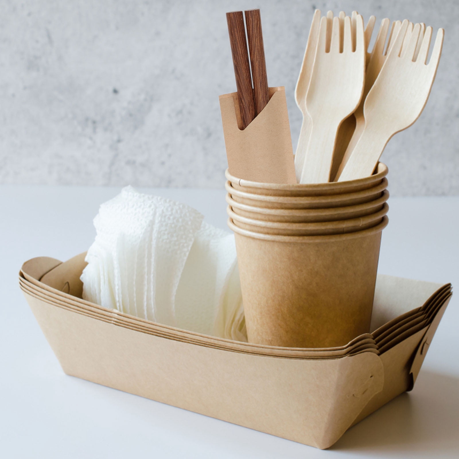 Phenofice 200Pack Chopsticks Pouch Waterproof Portable Storage For ...