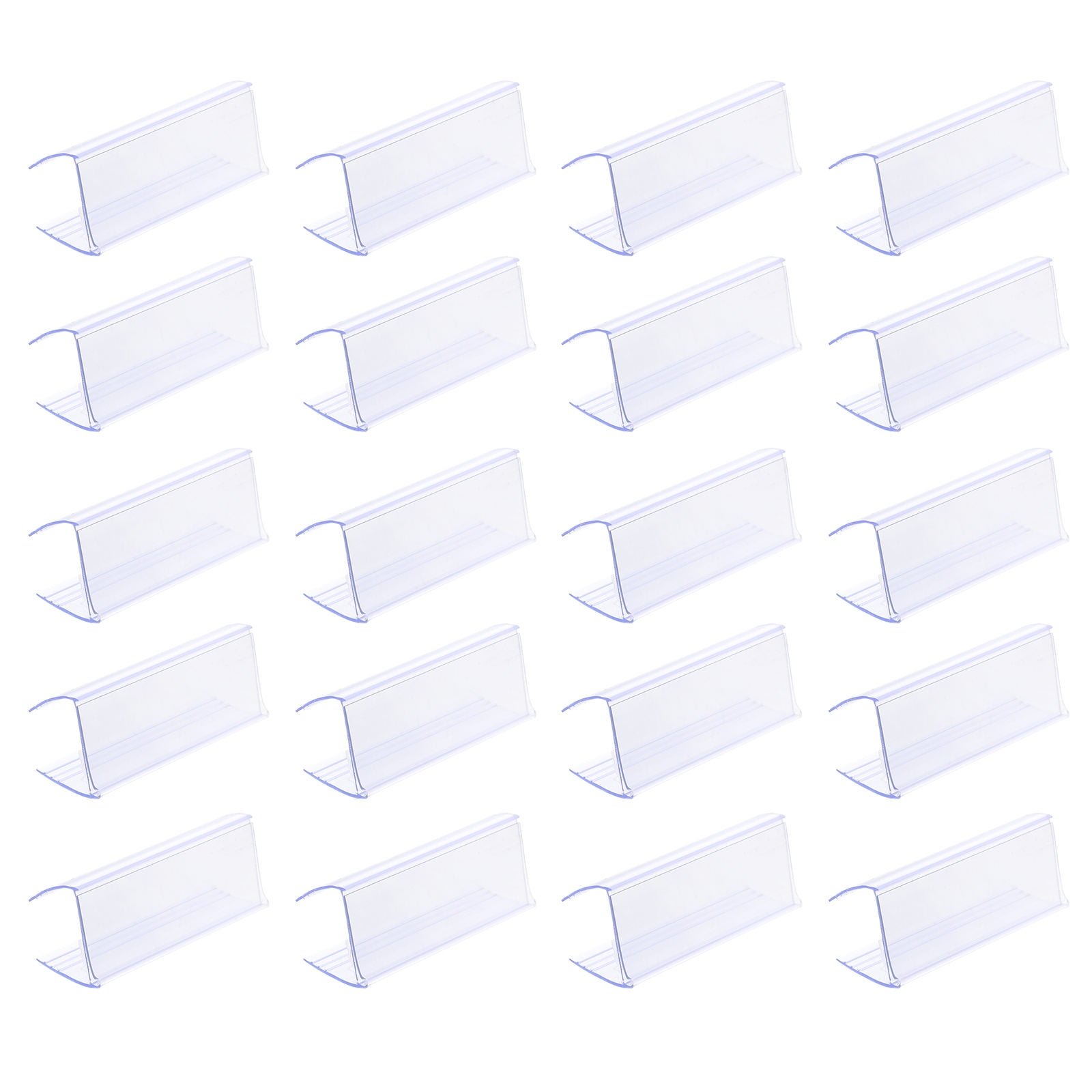 Phenofice 20Pack Transparent Price Display Holders for Retail ...