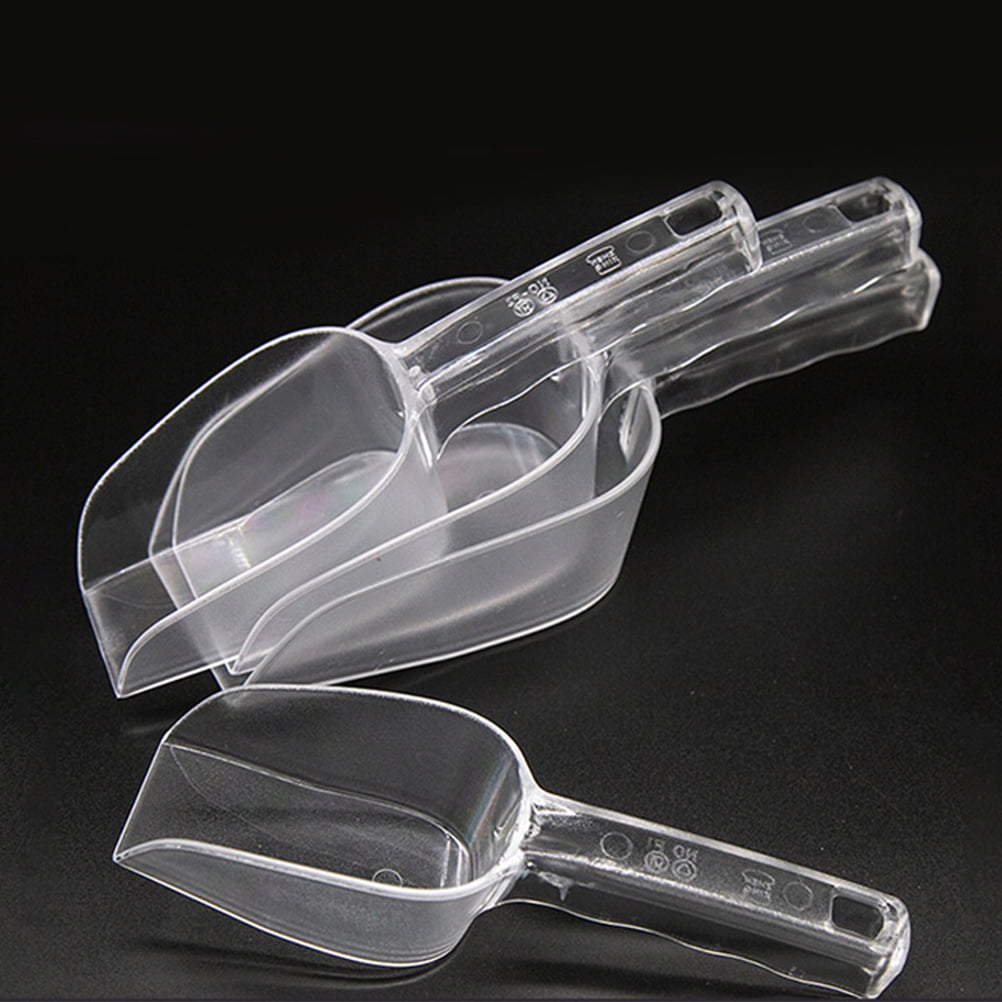 Phenofice 4Pcs Food Scoops Plastic Square Mouth For Flour Ice Tea Dried ...