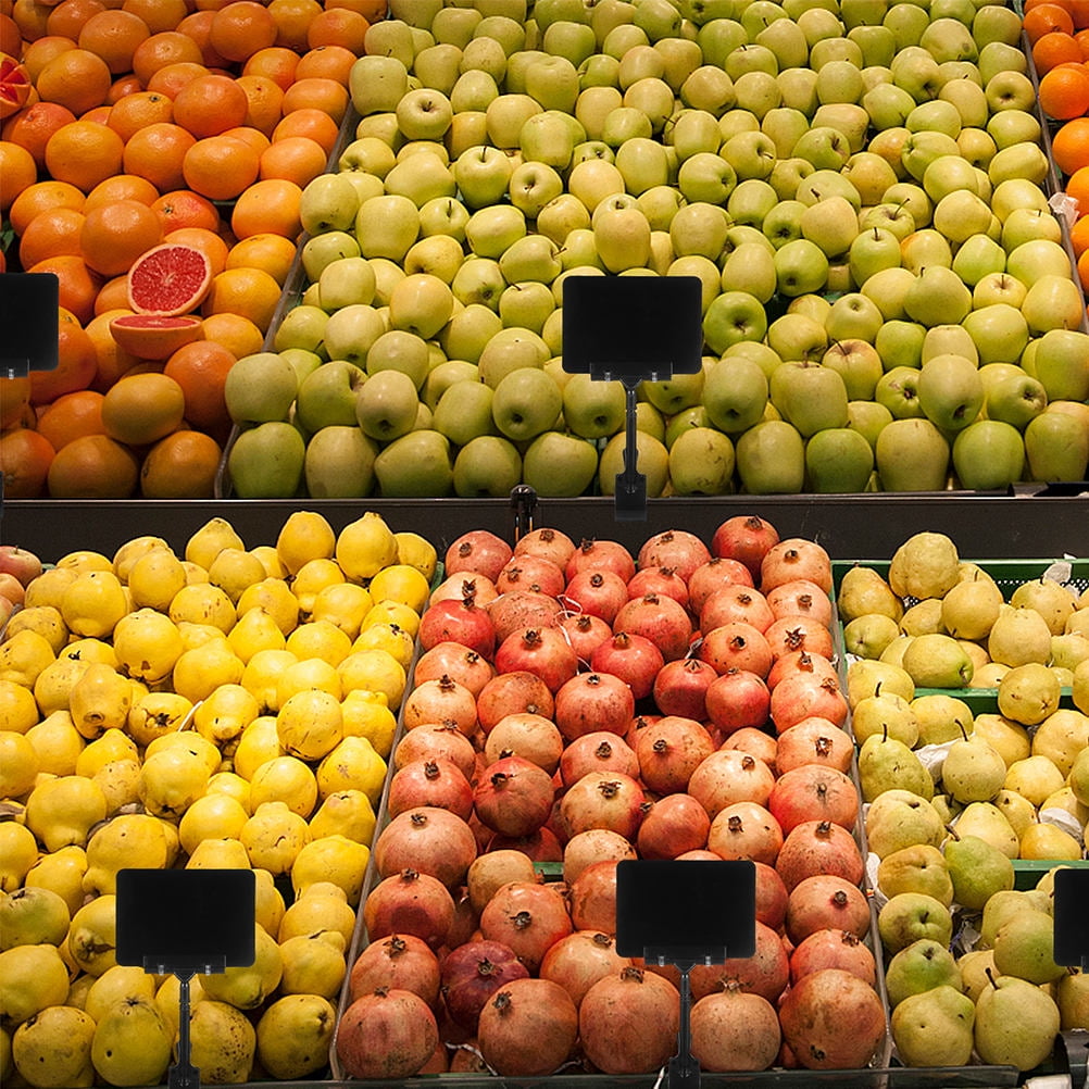 Phenofice 4Pcs Supermarket Display Price Label Display Stand Practical ...