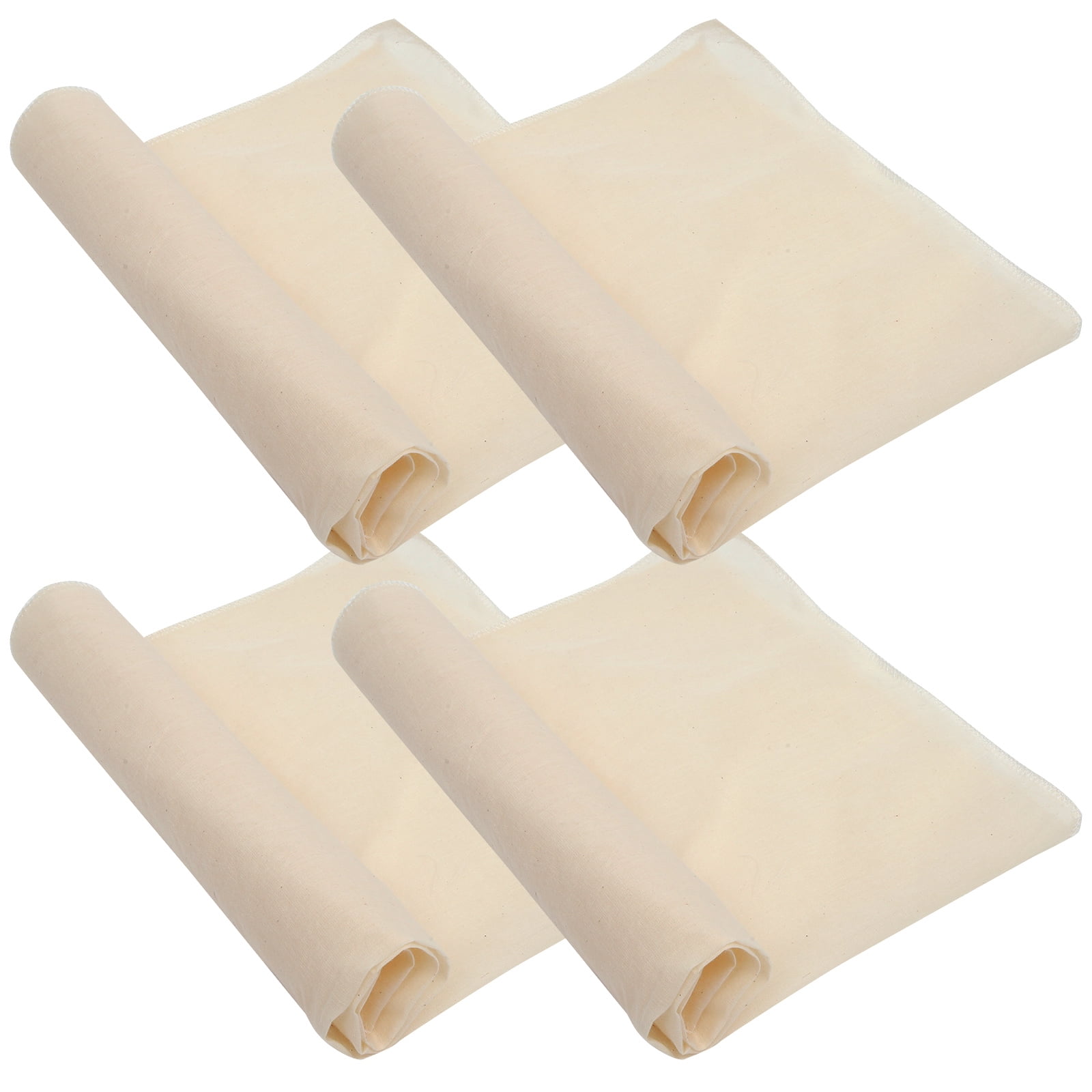 Phenofice 4Set Cloth For Filtering White Fabric Cheese Cloth Strainer ...