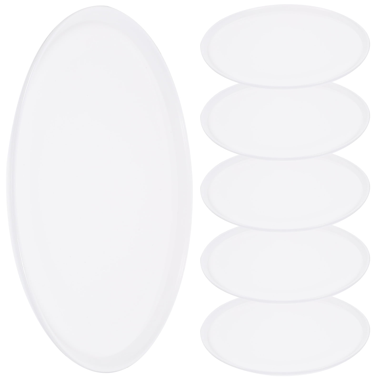 Phenofice 6Pack Plastic Round Water Tray Flower Pot Saucers Prevent ...