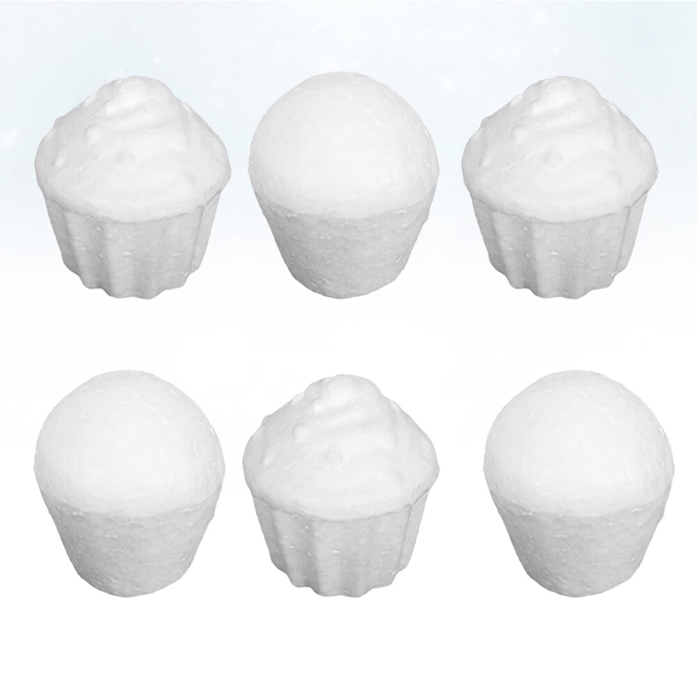 Phenofice 6Pack Simulation Cake With White Color Educational Toy For ...