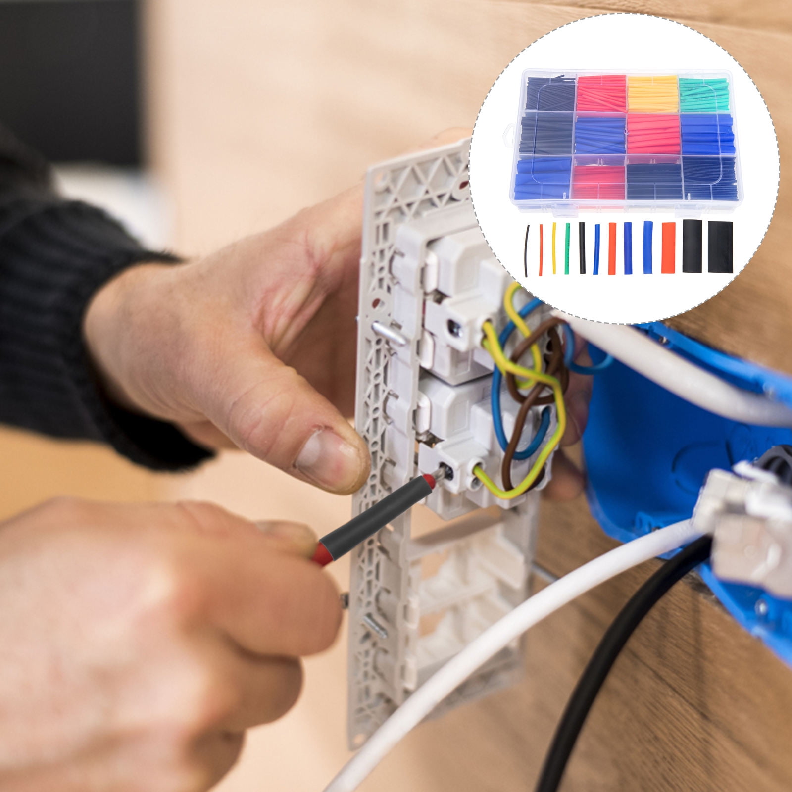 Phenofice 800Set Assorted Color Wire Heat Shrink Sleeve for Electrical ...