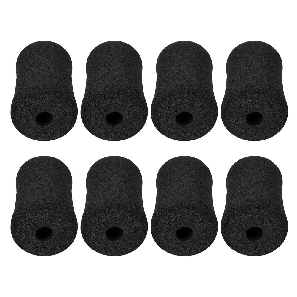 Phenofice 8Pcs Leg Extension Machine Covers Black Sponge Pads for ...