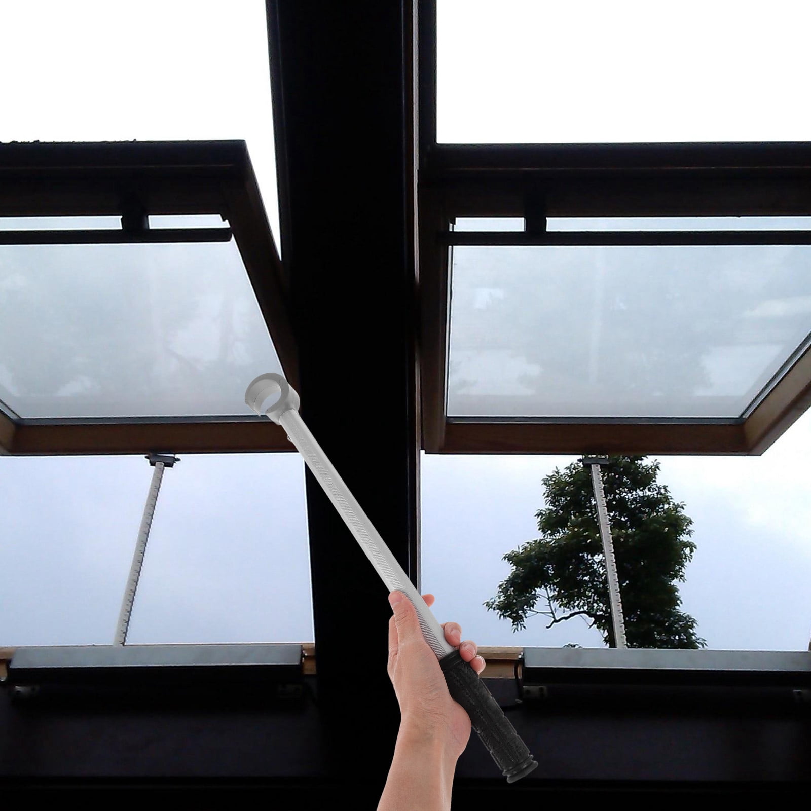 Phenofice Aluminium Alloy Blind Shade Rod 18.3x2x1.5in for Curtain ...
