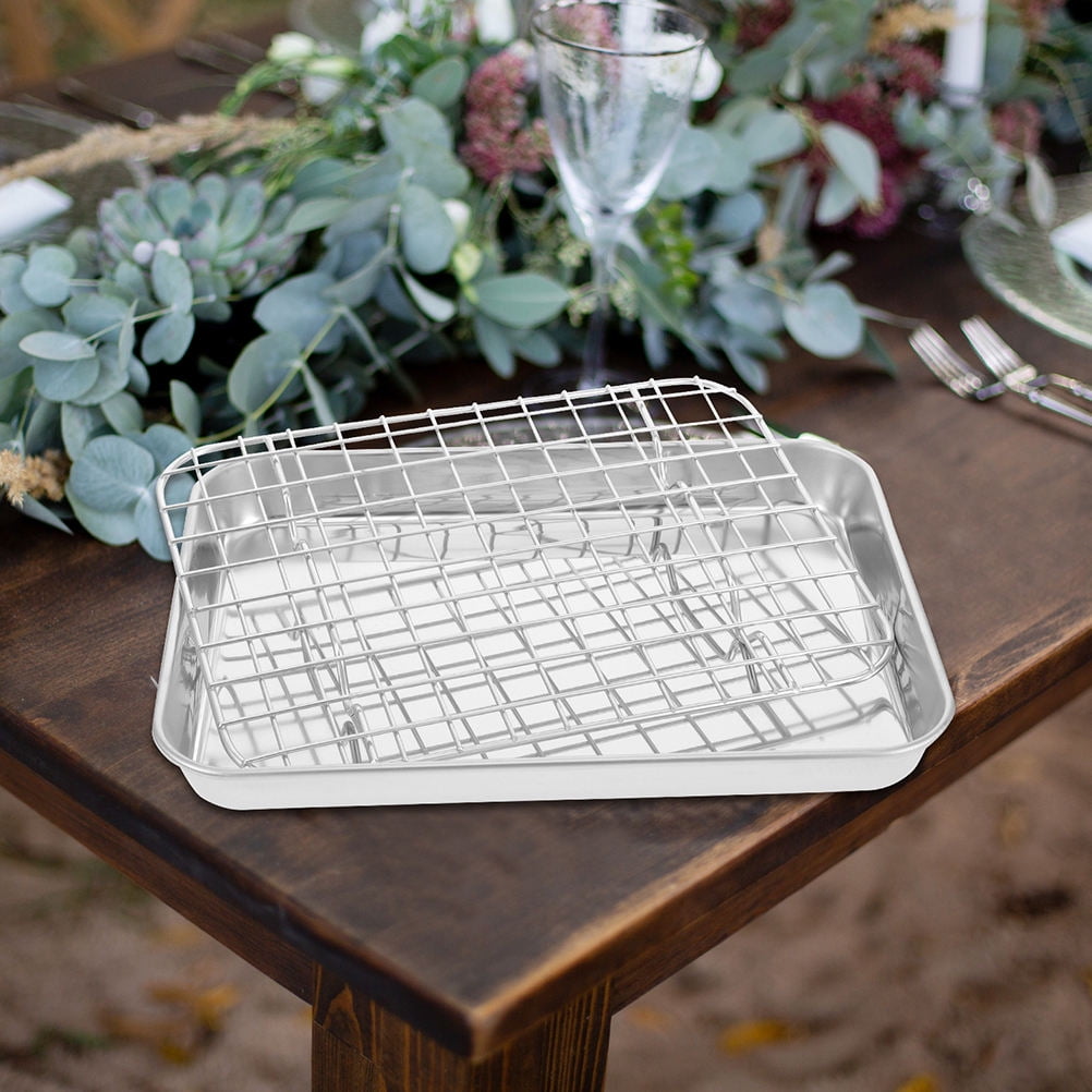 Phenofice Stainless Steel Baking Sheet with Cooling Rack Non-Stick ...