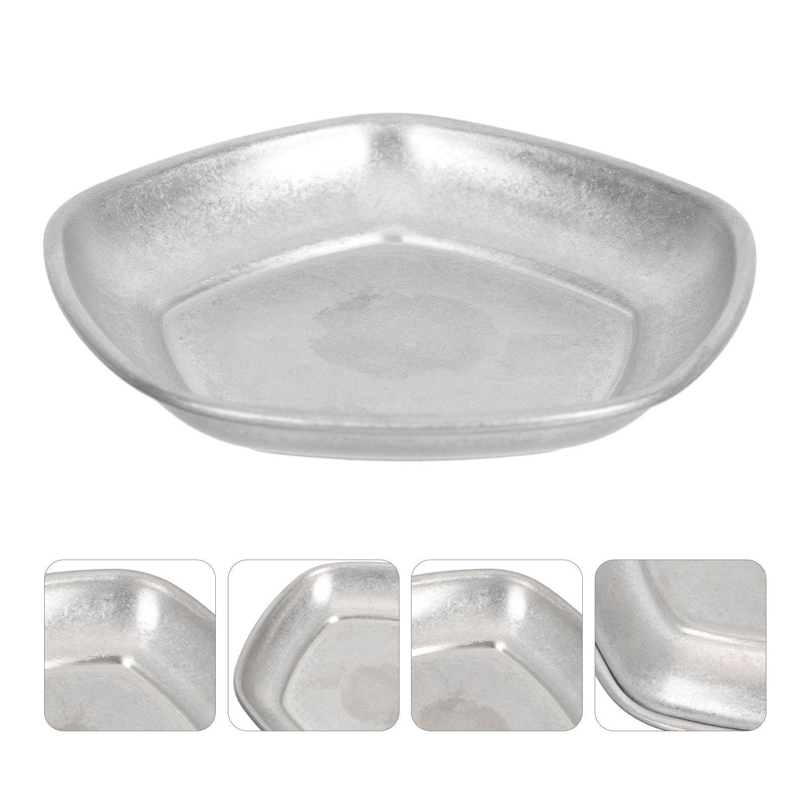 Phenofice Coffee Bean Tray Stainless Steel Silver for Household Storage ...
