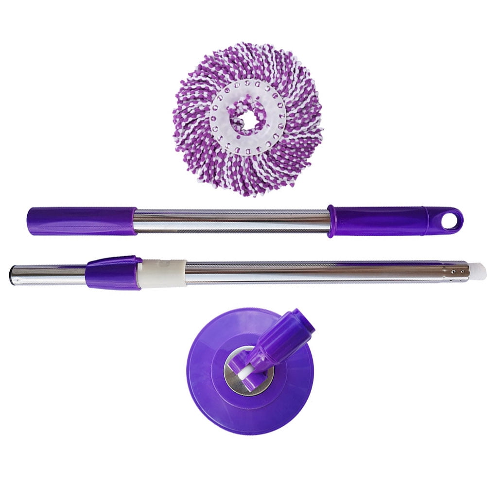 Phenofice Home Mop Telescopic Mops Plastic Purple 1 Set - Walmart.com
