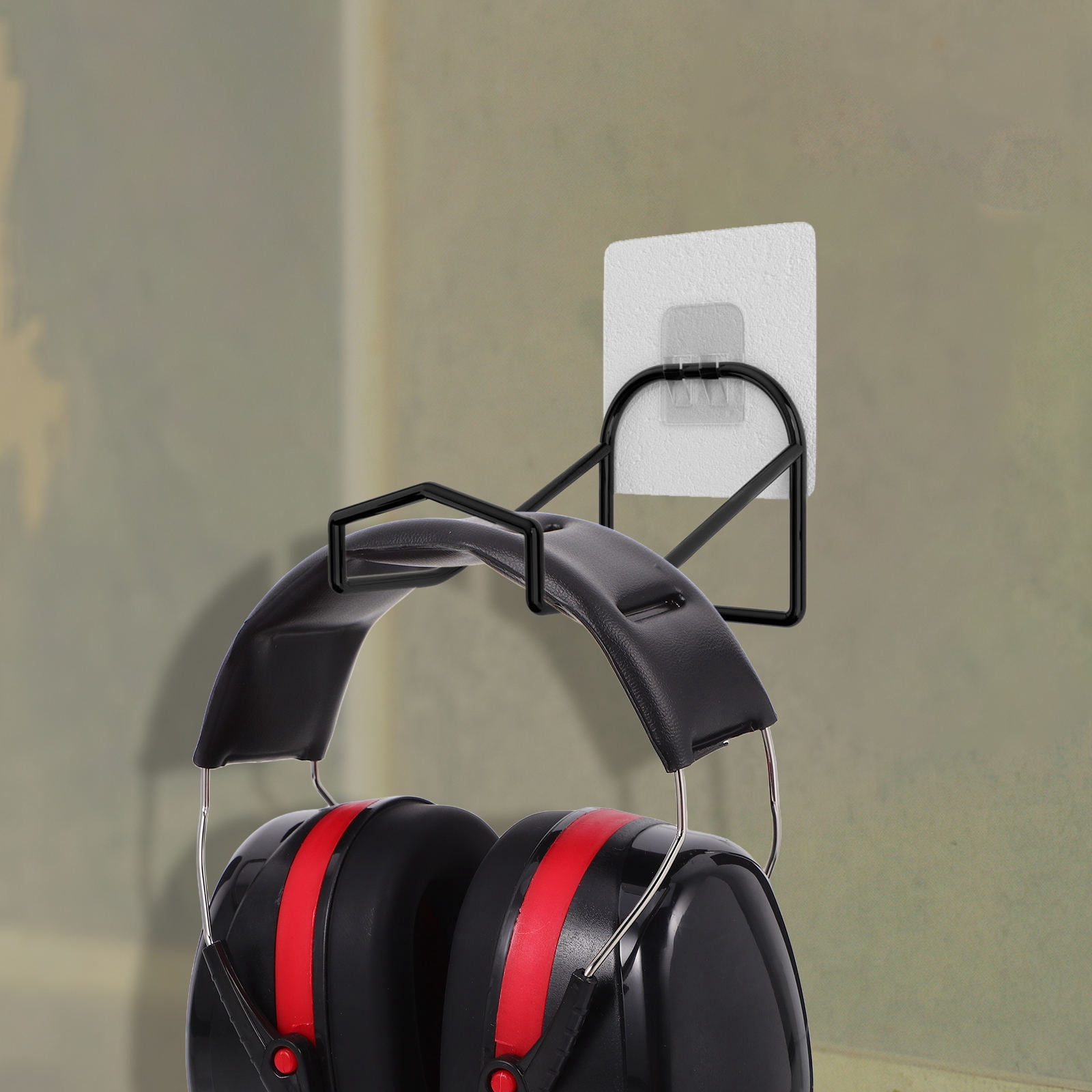 Phenofice Versatile Iron Headphone Holder Wall Mount Space-Saving Cable ...
