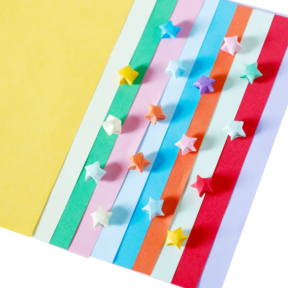 Phenofice Origami Paper 200 Sheets For Kids Assorted Color Rectangle ...