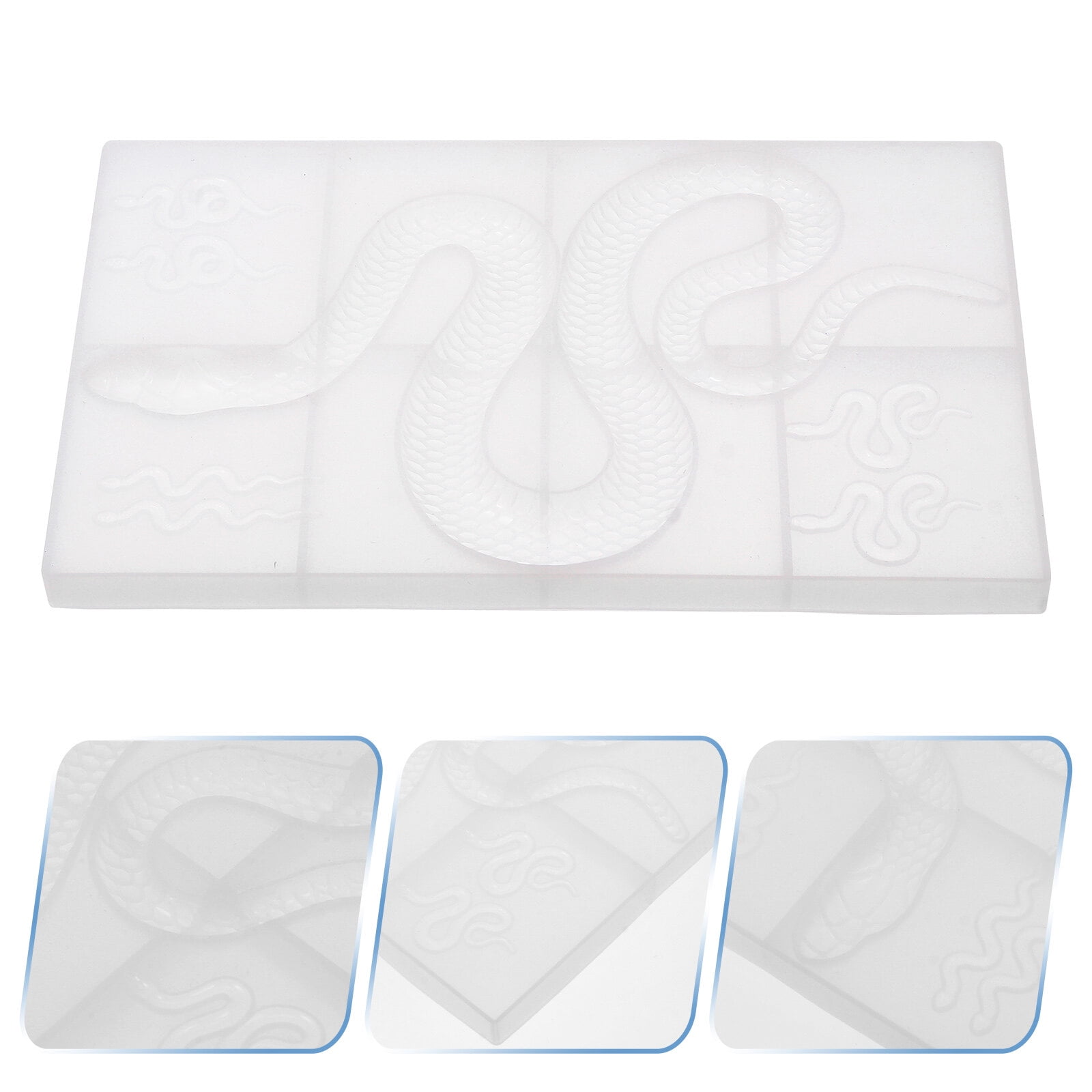 Phenofice Silicone Snake Mold for Resin Casting 1PC Diy Design for ...