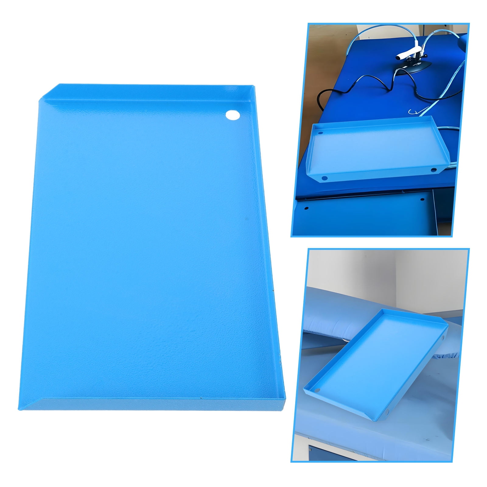 Phenofice Tabletop Iron Boards 1Set Iron Pipe Rack Board Blue 26.2X16X0 ...