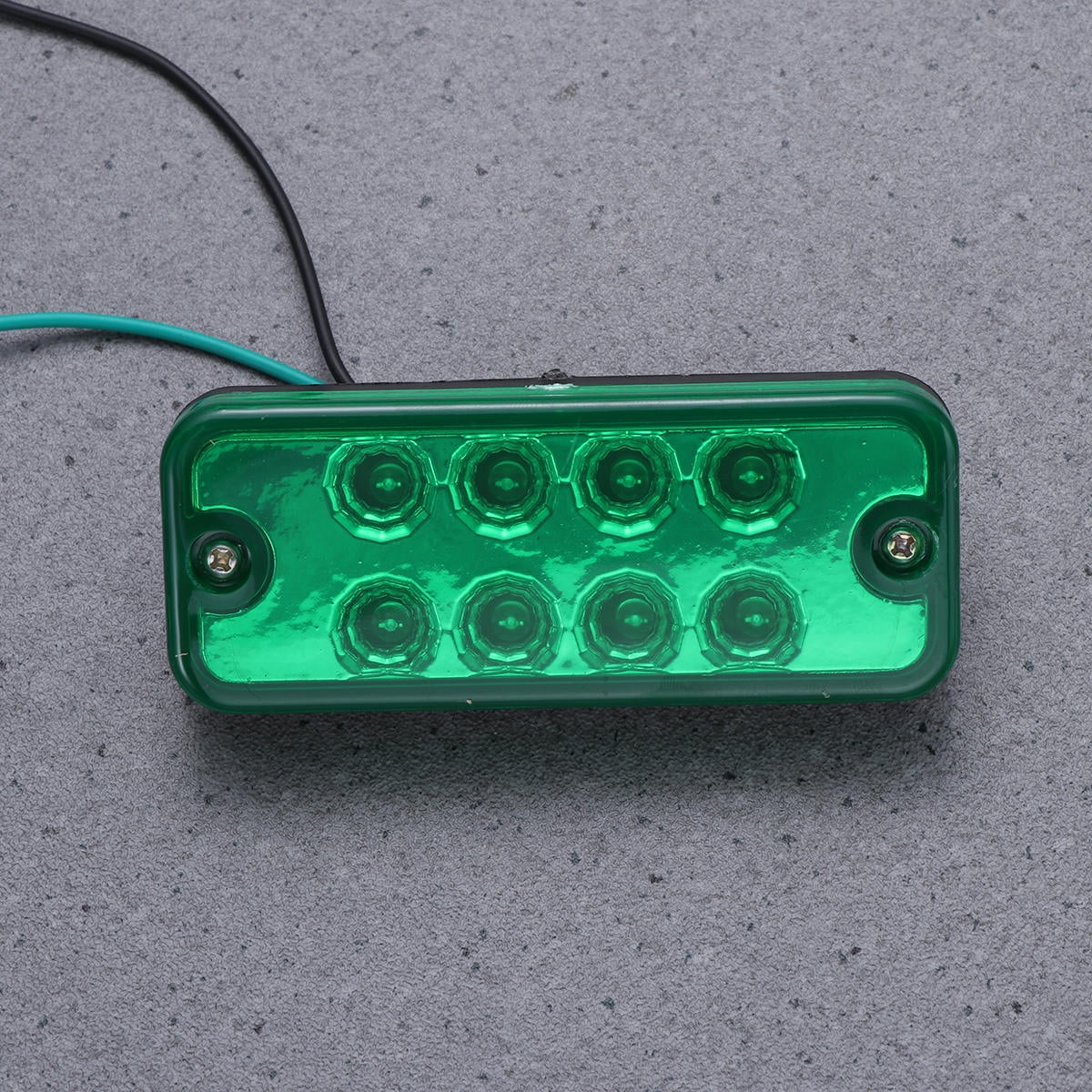 Phenofice Truck Side Light 1Pack Green Plastic Led Indicator Lamps ...