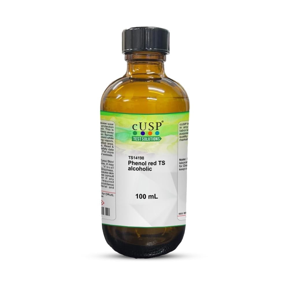 Phenol Red Test Solution (Alcoholic) - 100ml|High-Purity pH Indicator ...