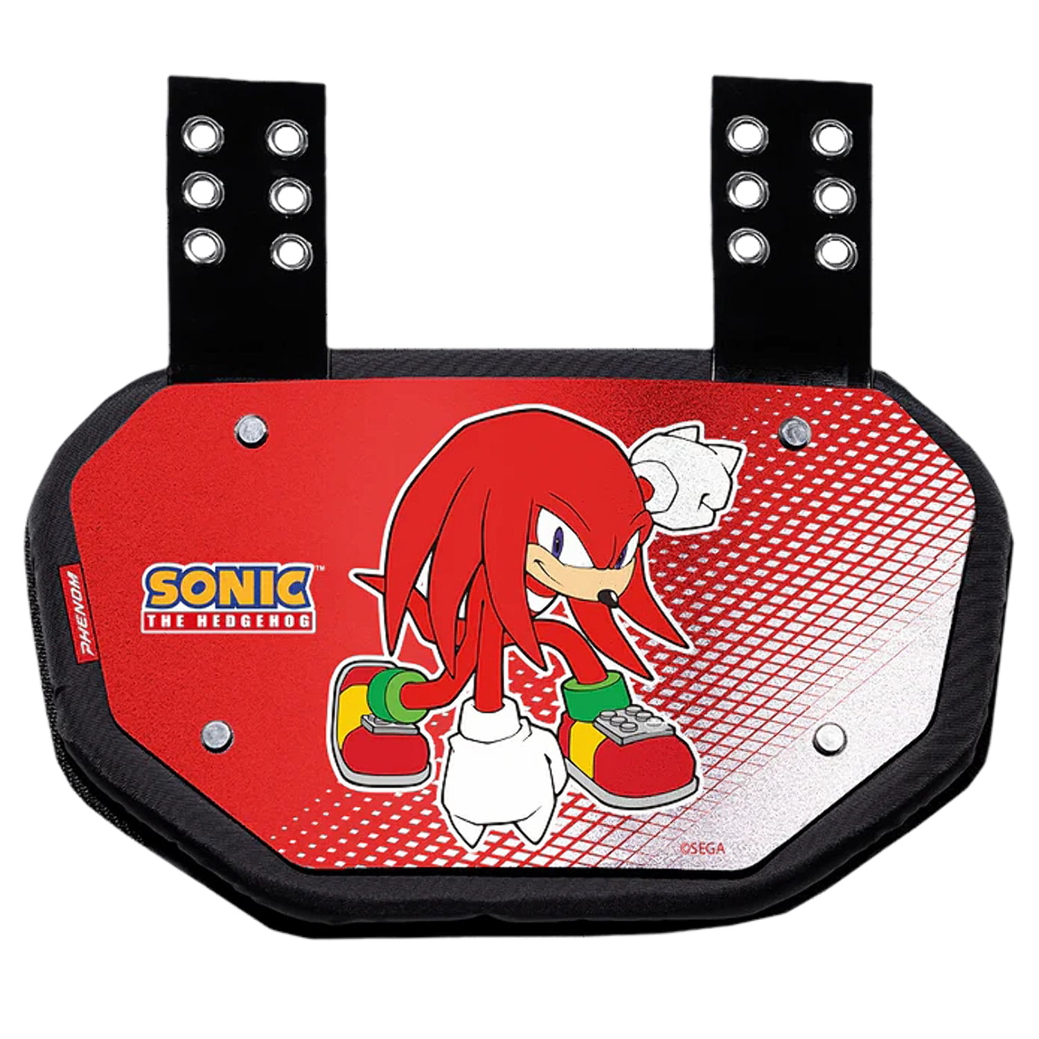 Phenom Elite Football Back Plate - Knuckles the Echidna - Walmart.com