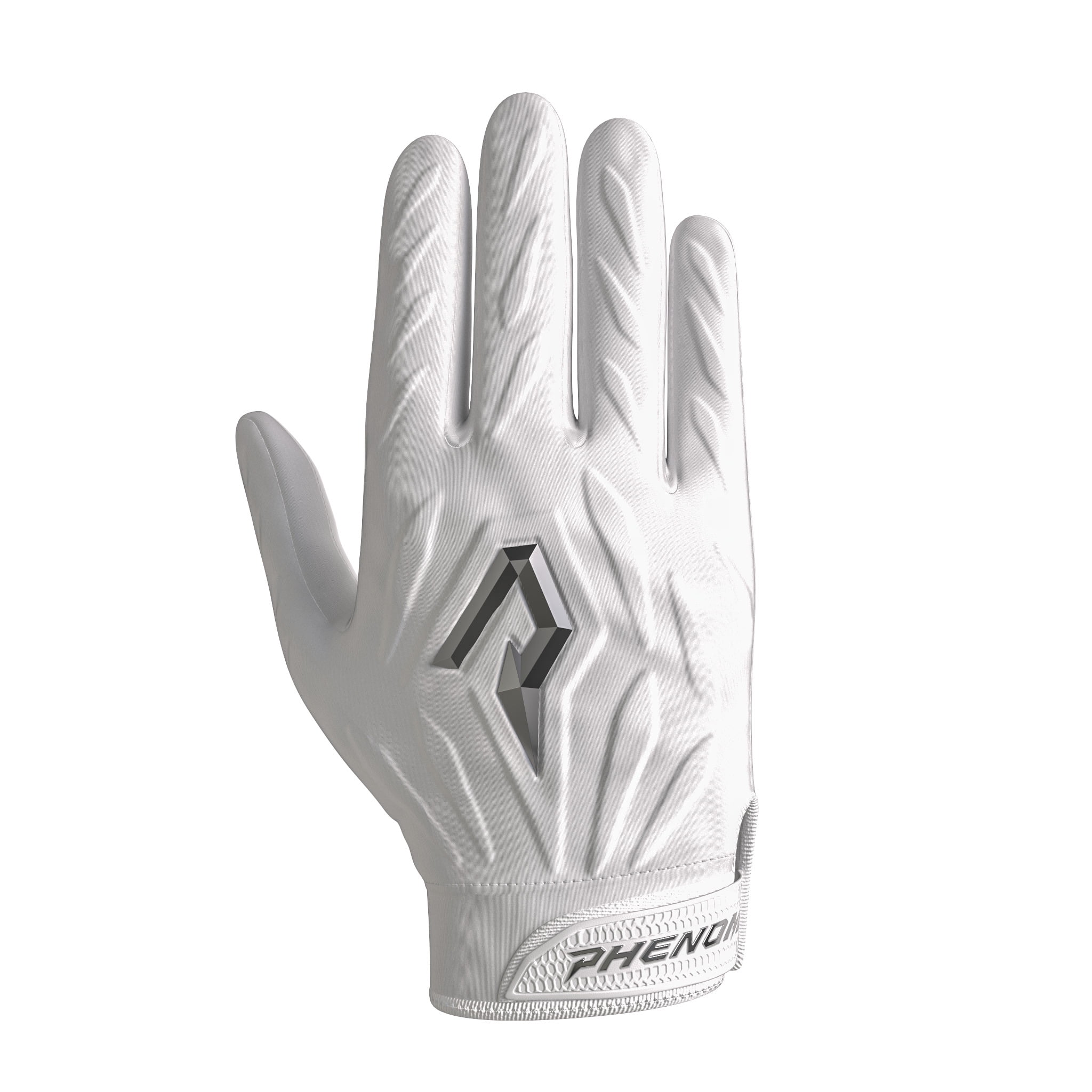 Phenom Elite Quantum Fierce Adult Padded Football Gloves - Team Colors ...