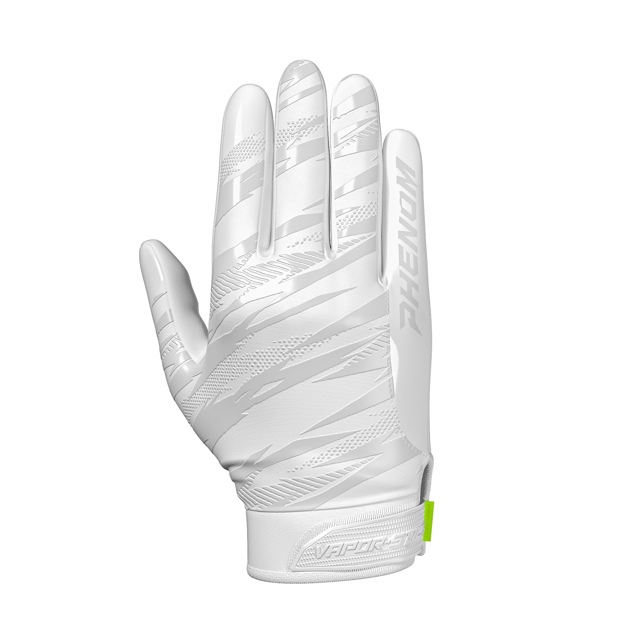 Phenom Elite White Football Gloves, VPS4 Pro Label Edition, Grip ...