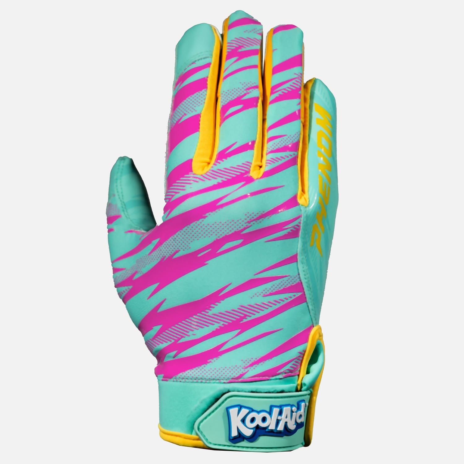 Phenom Kool-Aid 'Sharkleberry Fin' Football Gloves - VPS4 - Walmart.com