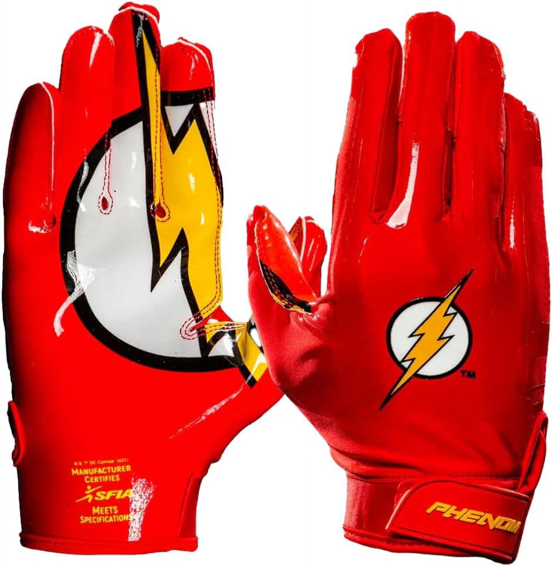 Phenom The Flash Football Gloves - VPS1 - Walmart.com