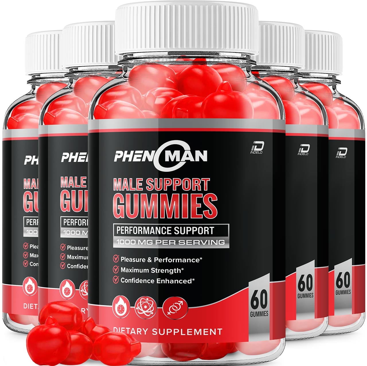 Phenoman for Men Gummies - Phenman Maximum Performance, Support Muscle ...