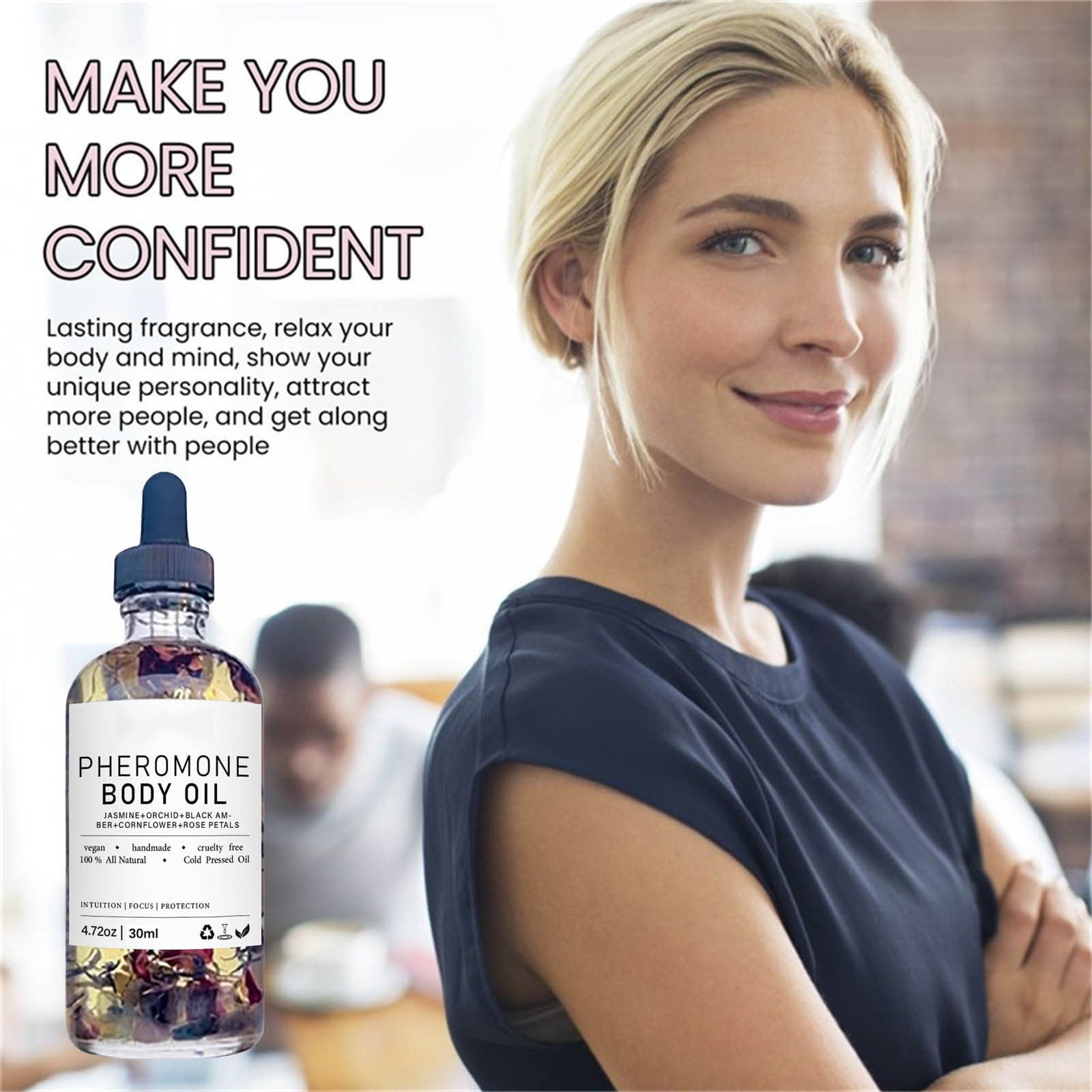 Pheromone Body Oil, Irie Oil Perfume for Women, Nourishes and ...