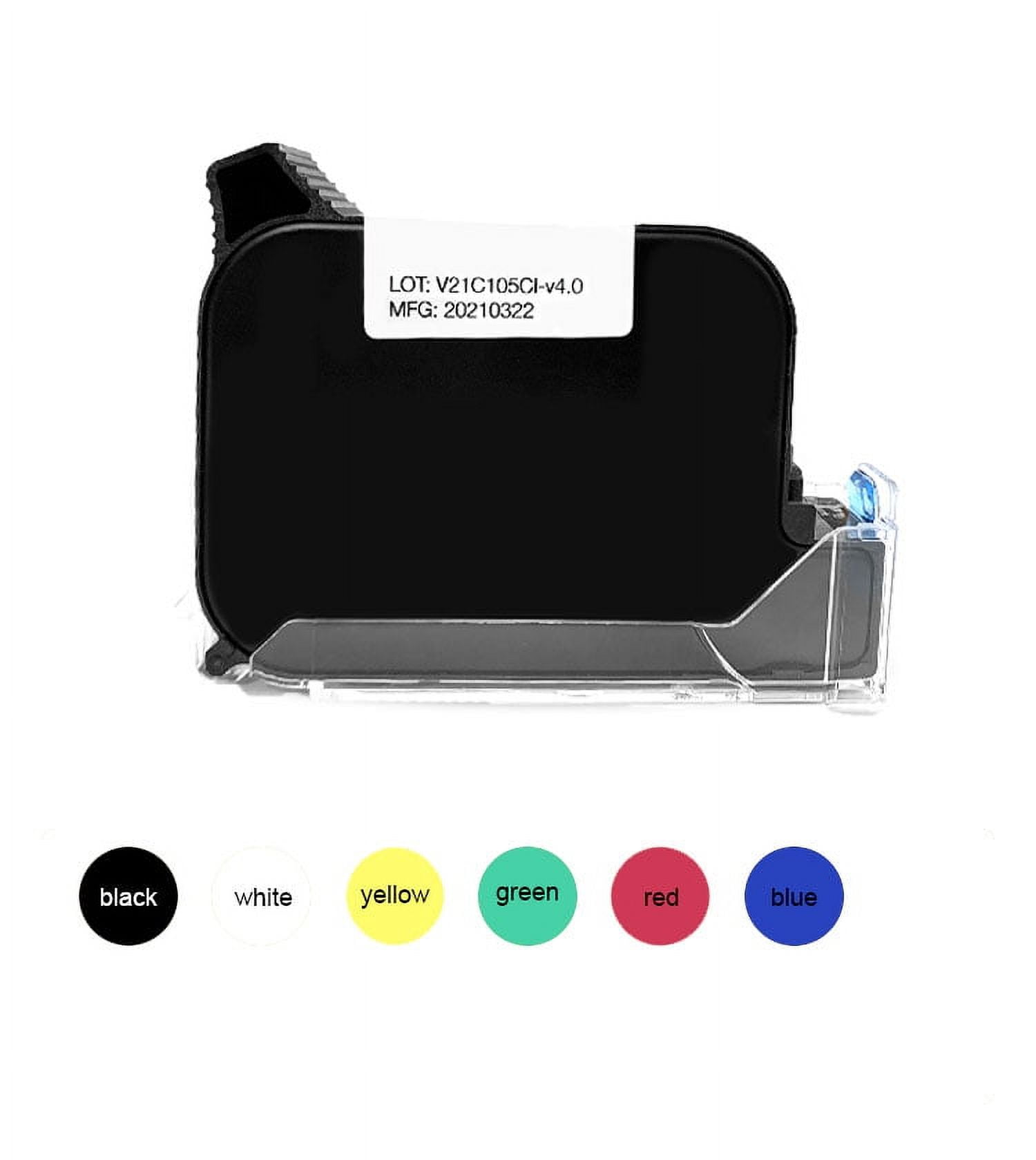 Phezer 1Pcs Original 42ml Solvent Ink Cartridge Replacement Handheld Inkjet Marker Printer P15 ...