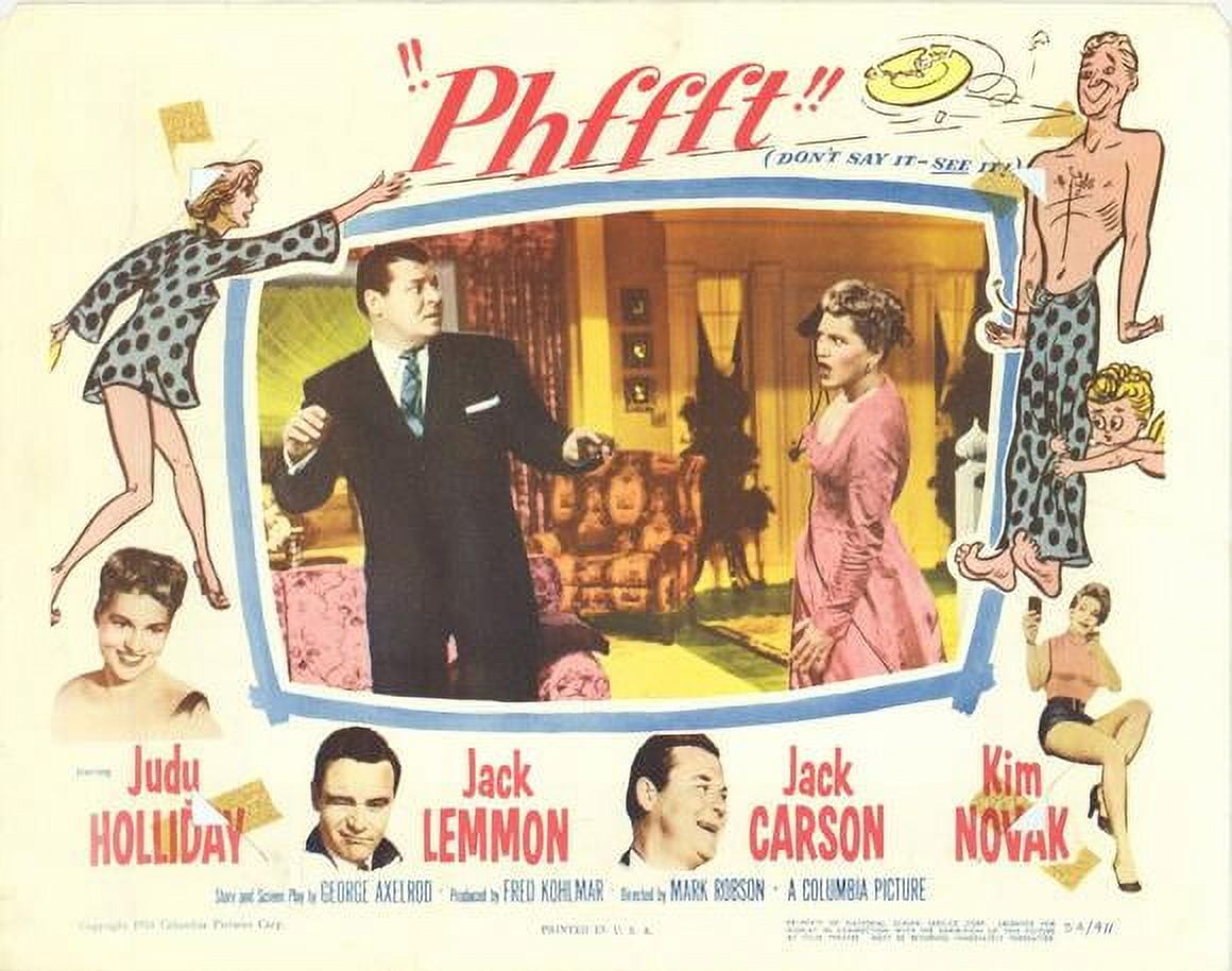 Phffft - movie POSTER (Style B) (11" x 14") (1954) - Walmart.com