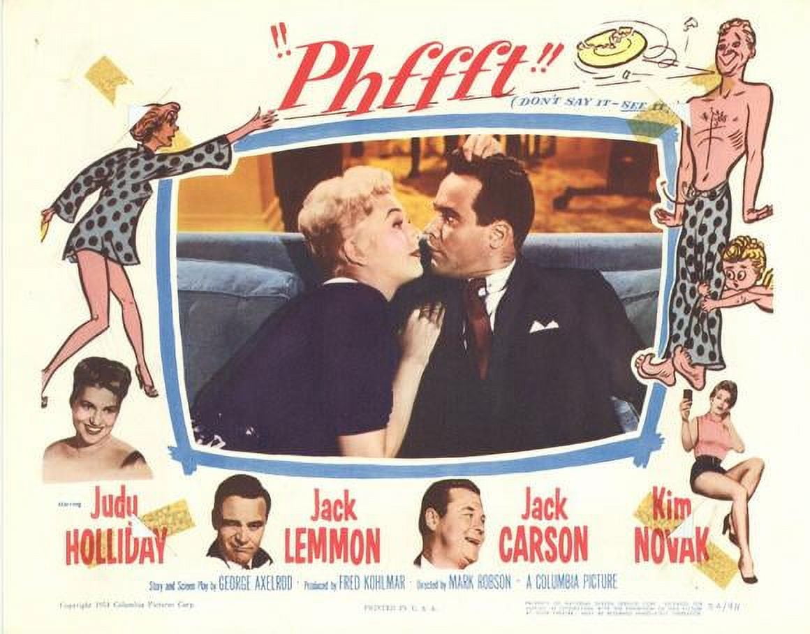 Phffft - movie POSTER (Style D) (11" x 14") (1954) - Walmart.com