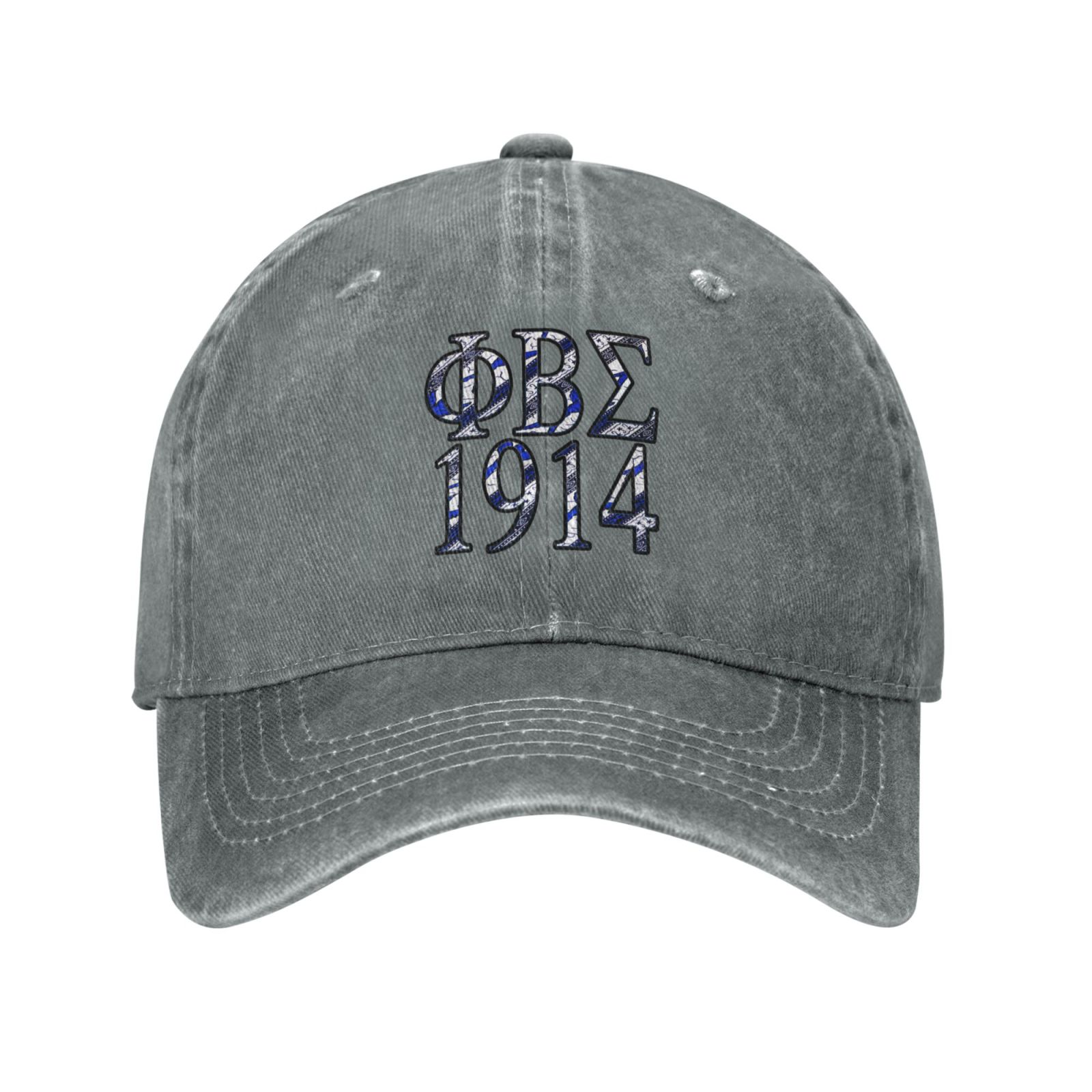 Phi Beta Sigma Baseball Cap Casual Washed Denim Casquette Hat Outdoors ...