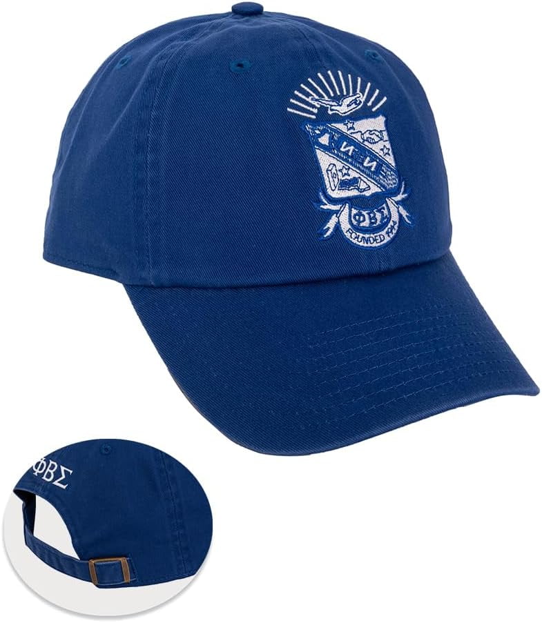 Phi Beta Sigma Baseball Hat Gomab Brimmed Embroirderd Cap Adjustable ...