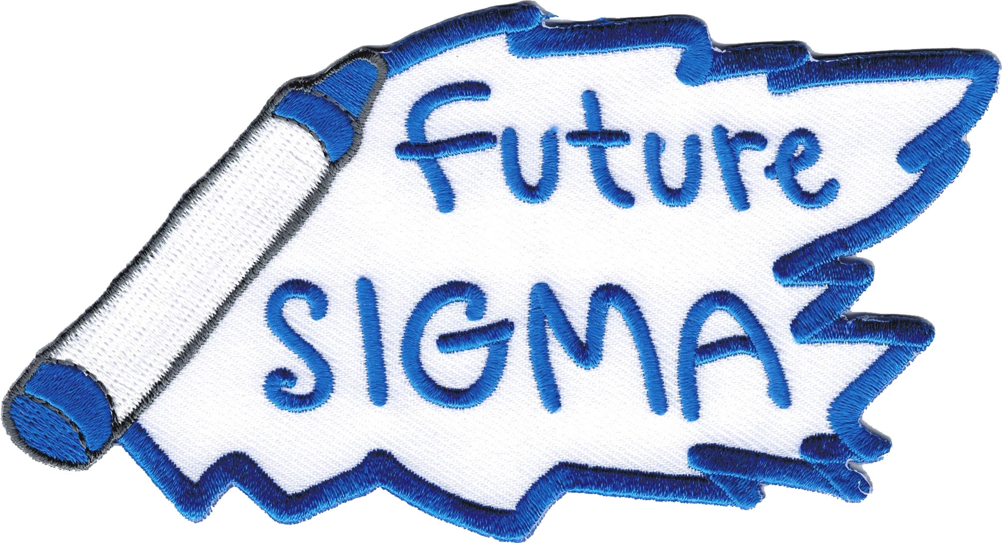 Phi Beta Sigma Future Sigma Iron-On Patch [White - 5"] - Walmart.com