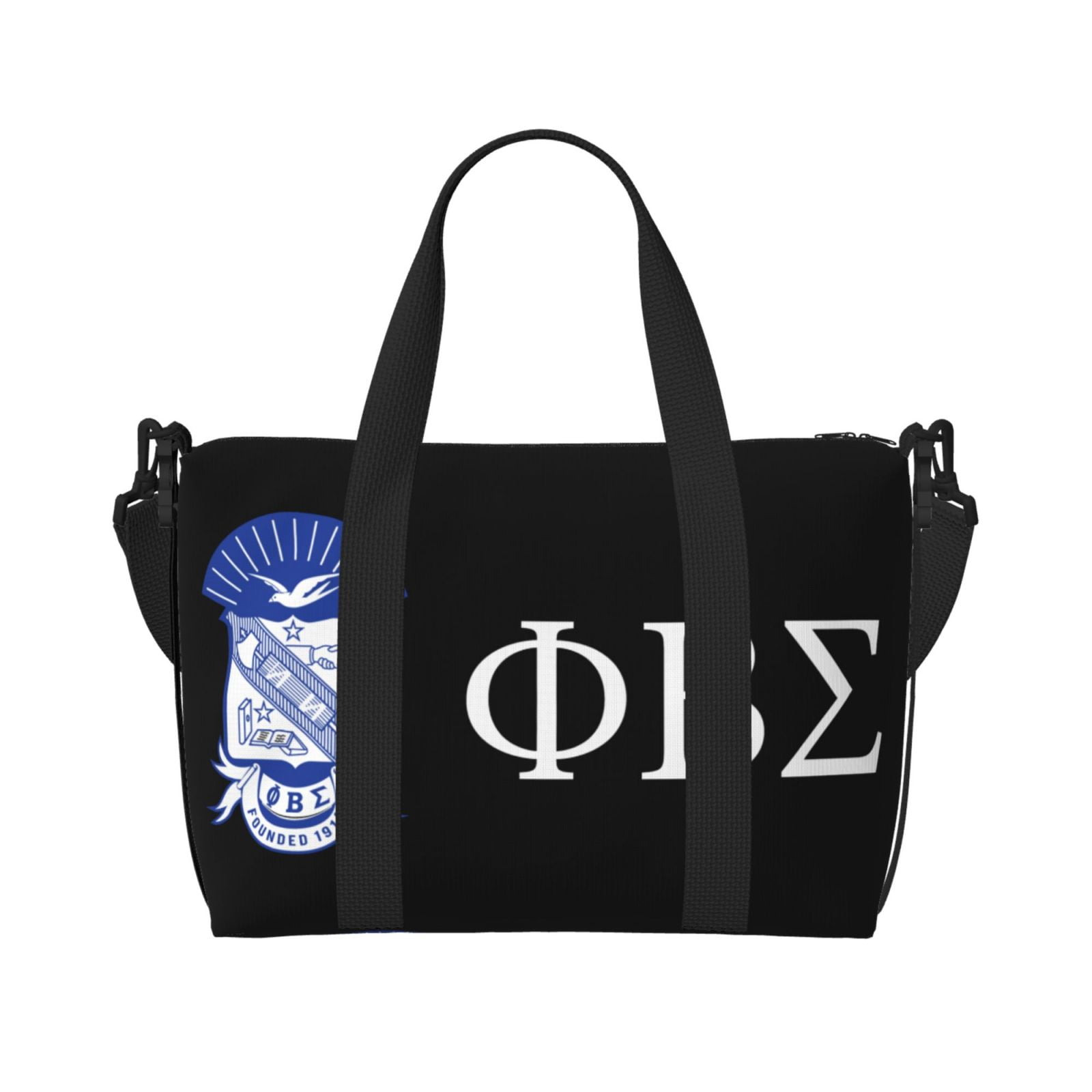 Phi Beta Sigma Hand Travel Bag for Women Men Print Sport Gym Tote Bag ...