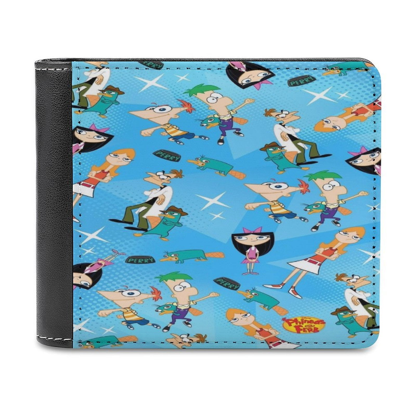 Phi-Neas Friend Ferb0 Wallet for Men Leather Purse Clutch Card Holders ...