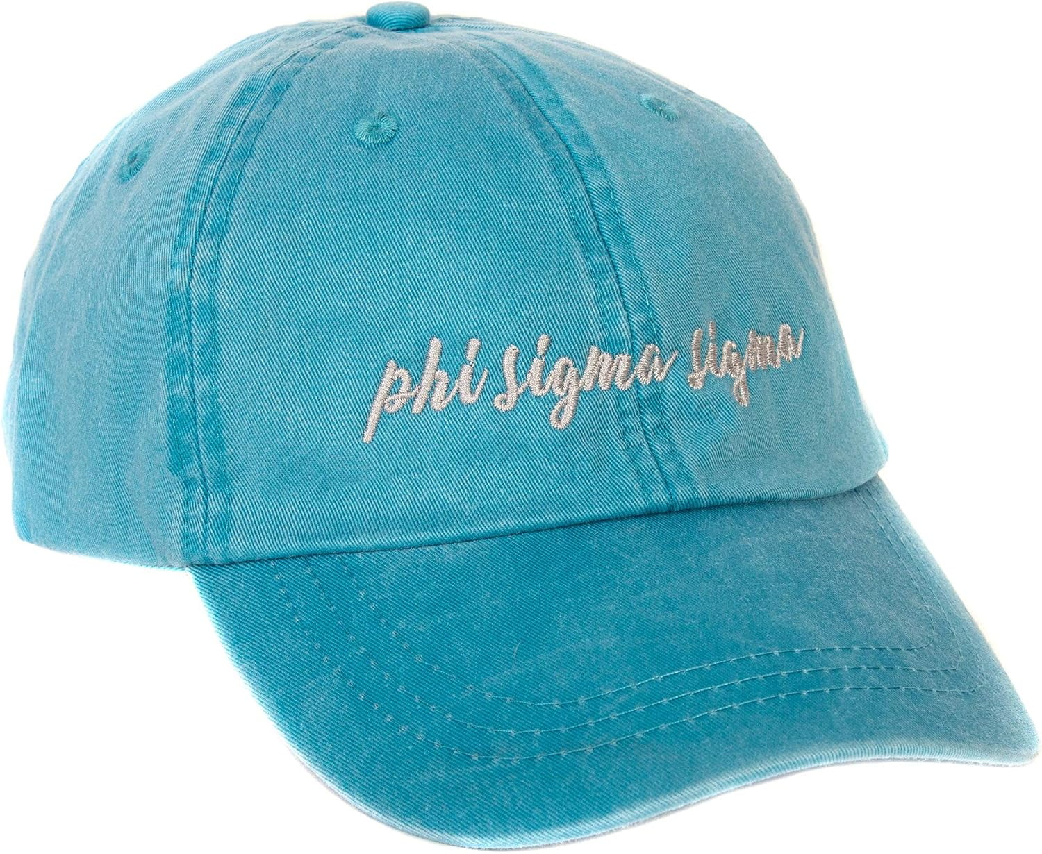 Phi Sigma Sigma Sorority Baseball Hat – Adjustable Phi Sig Embroidered ...