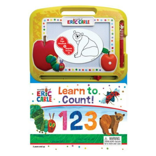 Pre-Owned Phidal – Eric Carle Learn to Count 123 Activity Book Learning ...