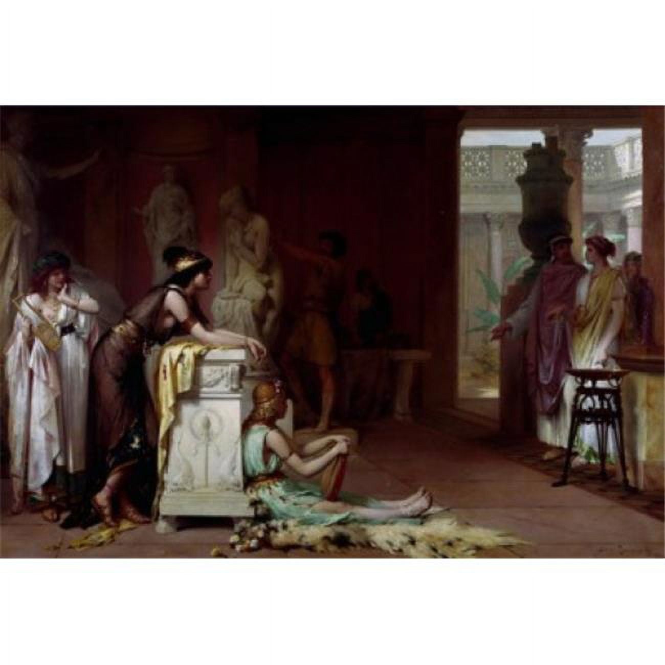 Phidias in His Studio by Pierre Olivier Joseph Coomans 1816-1889 Pre ...