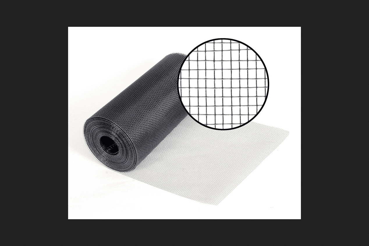 Phifer Wire 8 in. W X 100 ft. L Charcoal Aluminum Screen Cloth ...