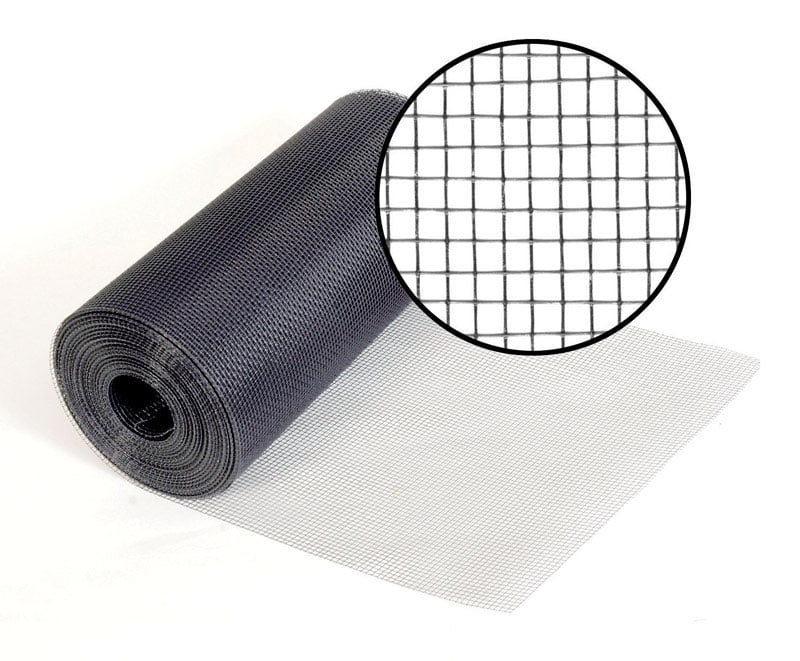 Phifer Wire 8 in. W X 100 ft. L Charcoal Aluminum Screen Cloth ...