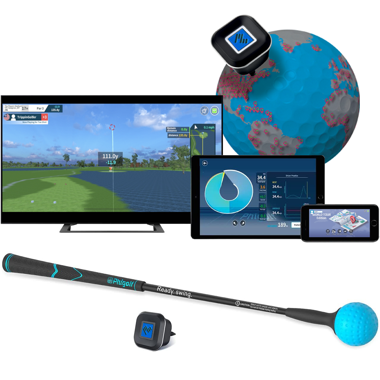 OptiShot2 Swingpad Golf Simulator - Walmart.com