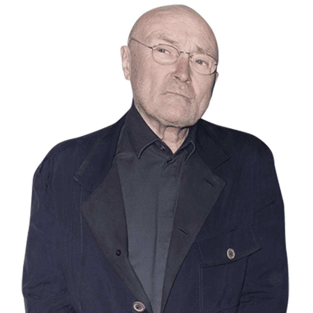 Phil Collins (Cane) Half Body Buddy Cutout - Walmart.com