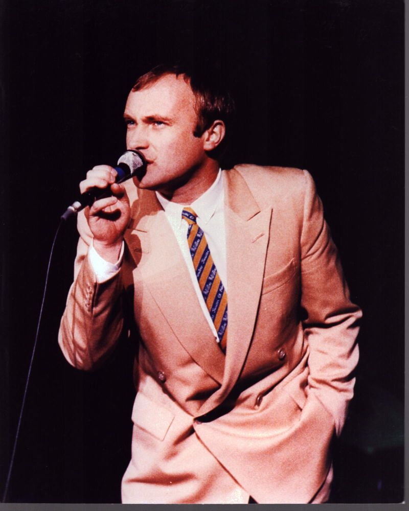 Phil Collins On Stage In Tan Suit Photo Print (8 x 10) - Item ...