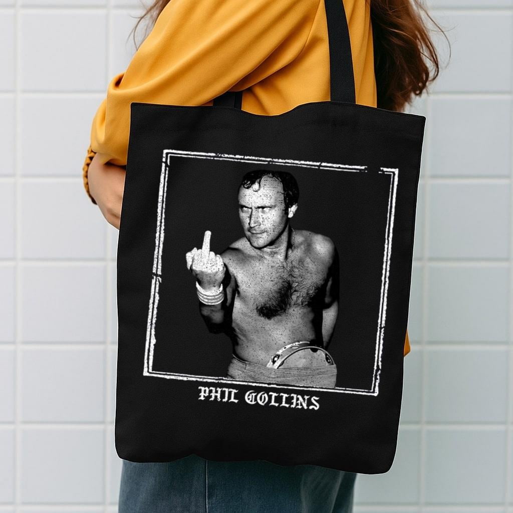 Phil Collins Punksthetic Fan Art Design Heavy T-Bag-TH4200 - Walmart.com