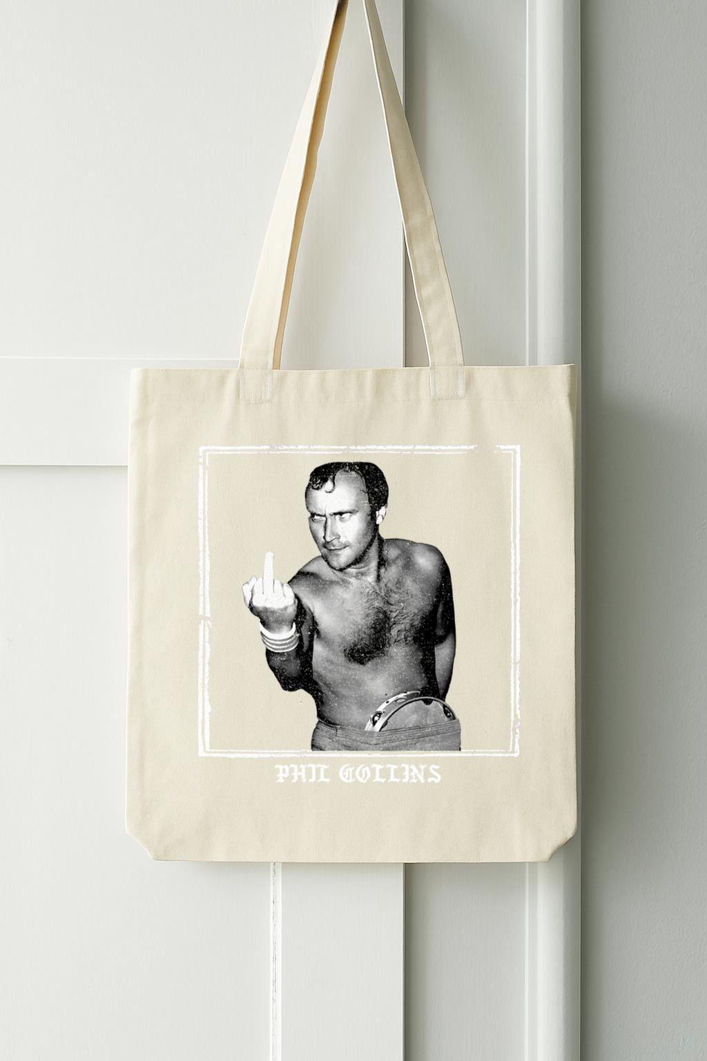 Phil Collins Punksthetic Fan Art Design Heavy T-Bag-TH4200 - Walmart.com