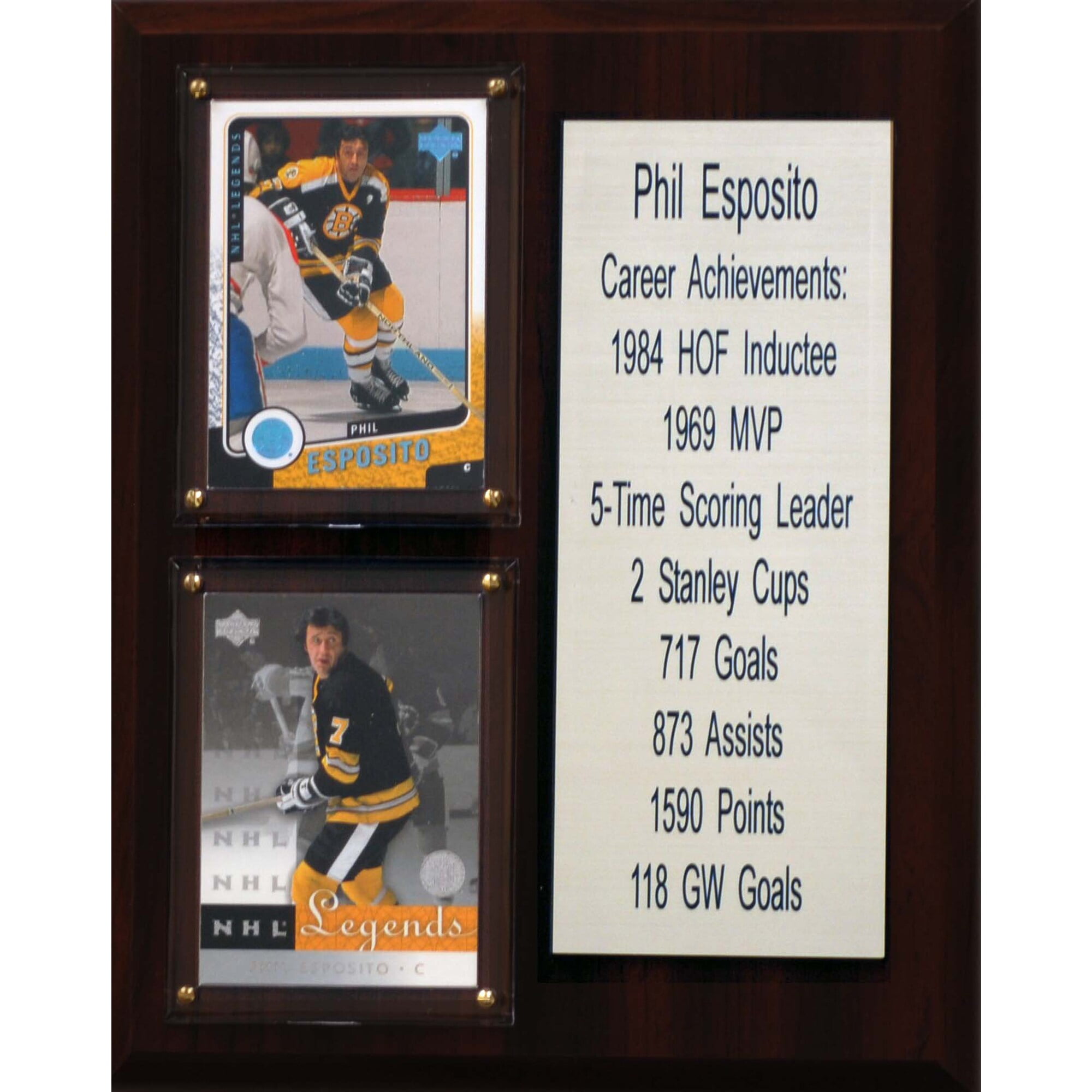 Phil Esposito Boston Bruins 8'' x 10'' Plaque - Walmart.com