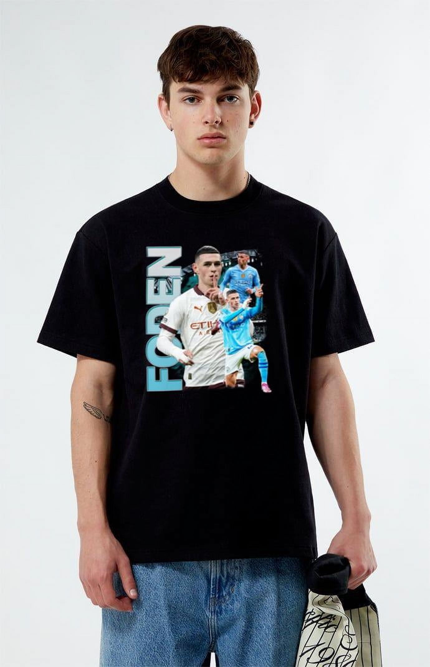 Phil Foden Man City Soccer T-SHIRT, for men & women, up to size 5XL ...
