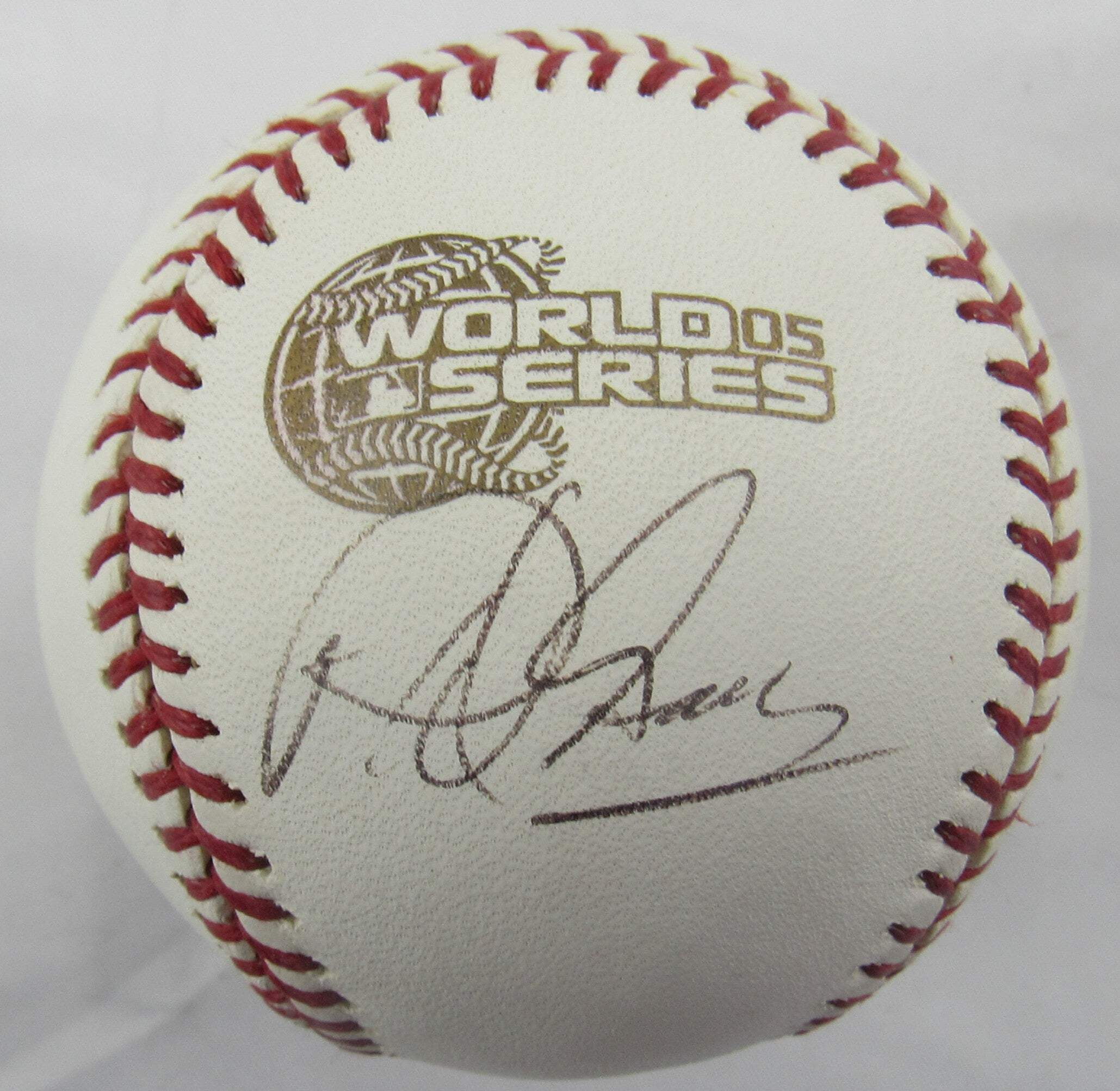 Phil Garner Signed Auto Rawlings 2005 World Series Baseball JSA CD18179 ...