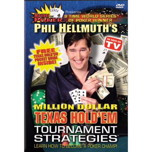 Pre-Owned Phil Hellmuth's Million Dollar Texas Hold 'Em Tournament Strategies (Masters of Poker ...