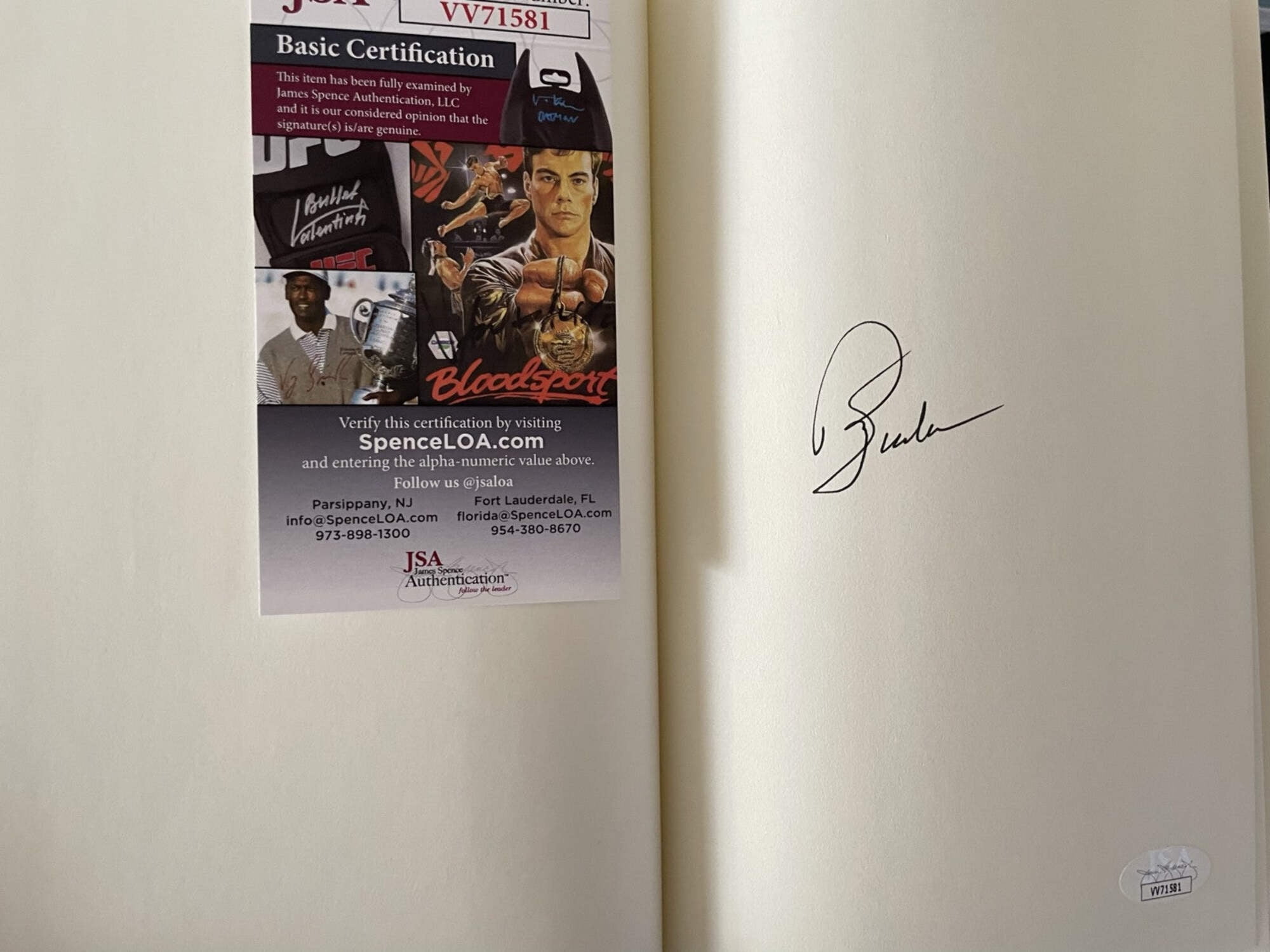 Phil Jackson autographed Eleven Rings first edition hardcover book JSA ...