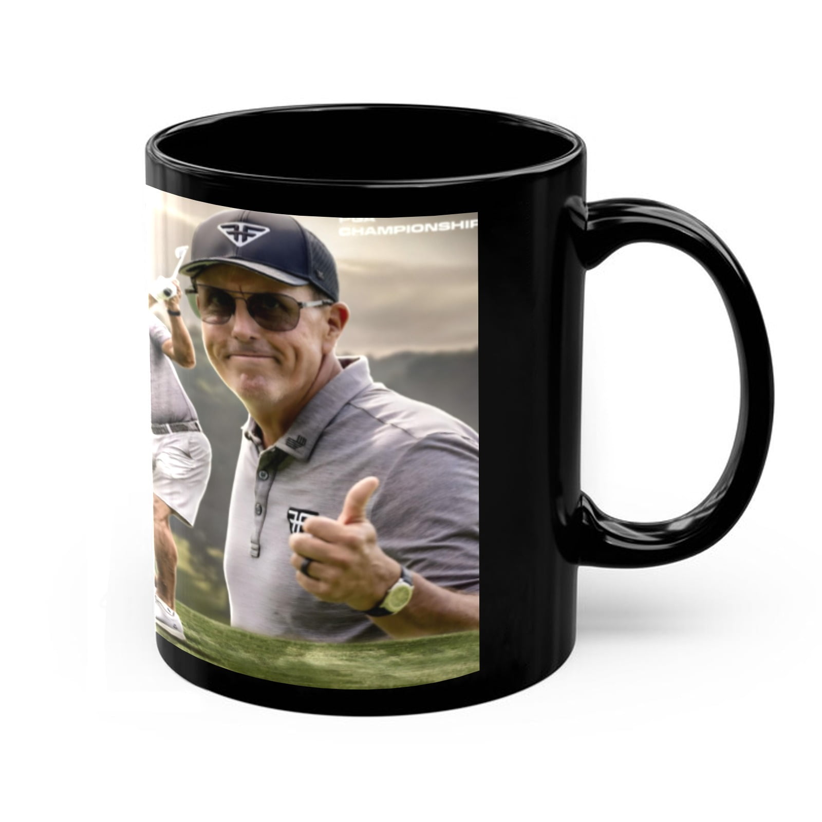 Phil Mickelson Custom Ceramic Mug—Art That Survives the Microwave ...